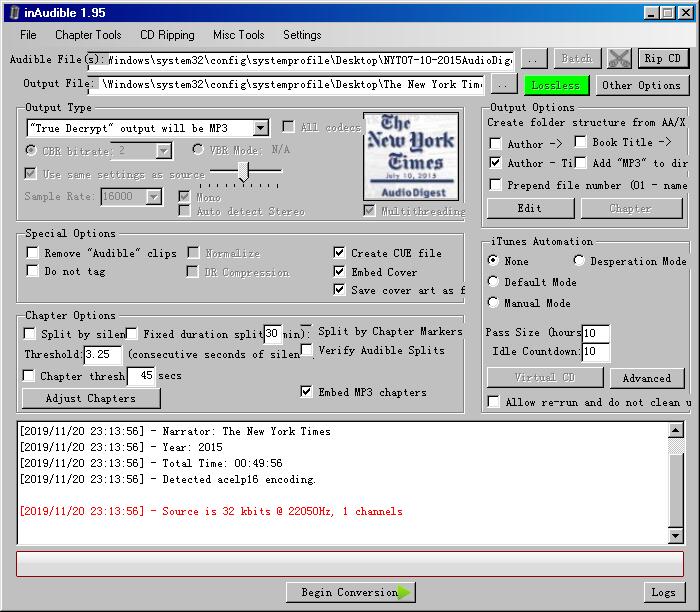 inAudible Software Review: How to Use and Alternative