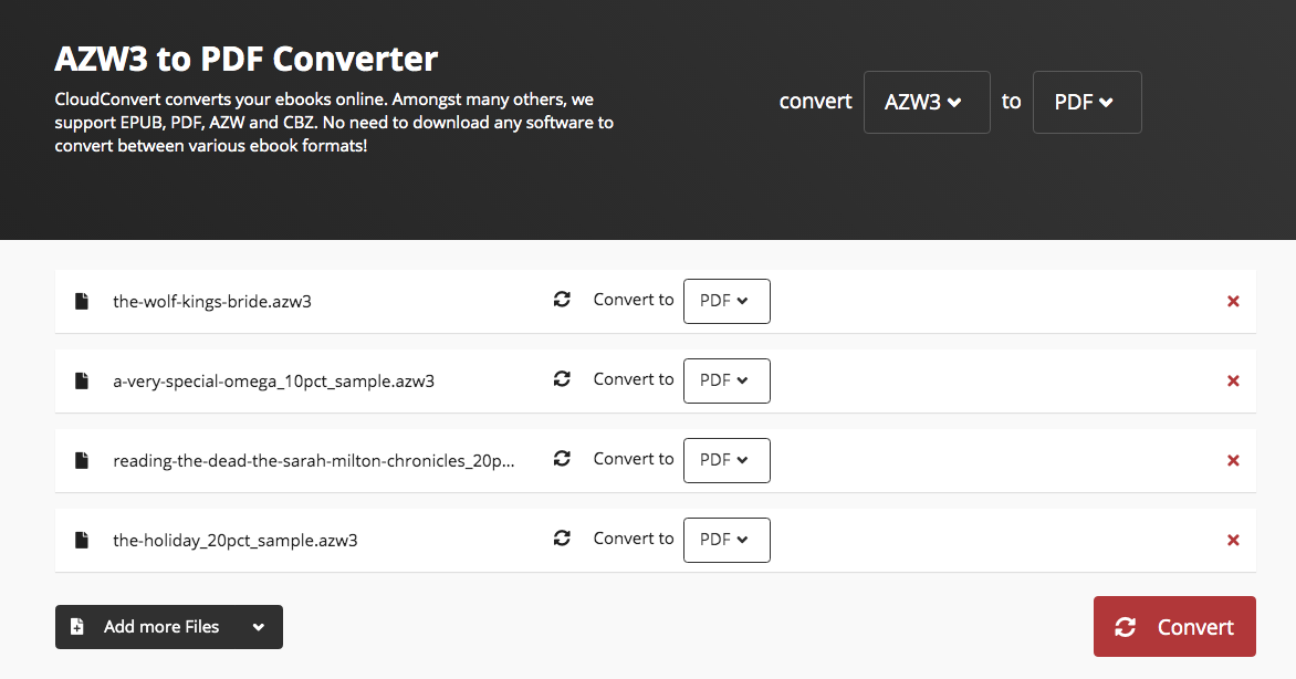 How to Convert AZW3 to PDF and Remove DRM (Free Online Included ...